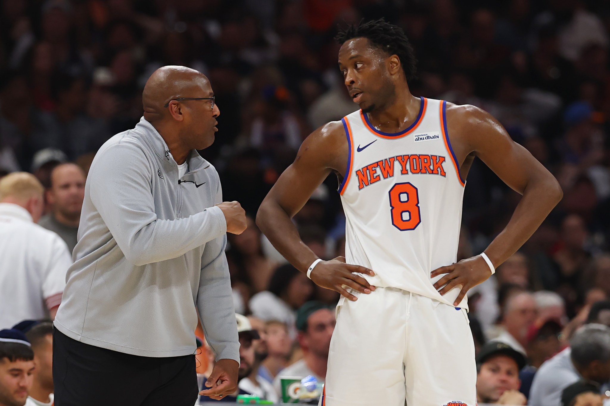 Knicks' OG Anunoby highlights defensive plan against Victor Wembanyama