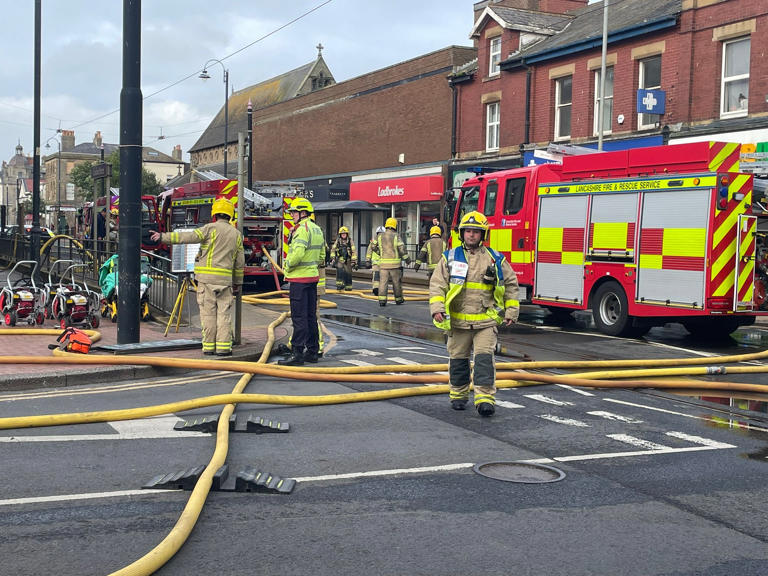 Police give major update as two arrested over fire which ravaged former ...