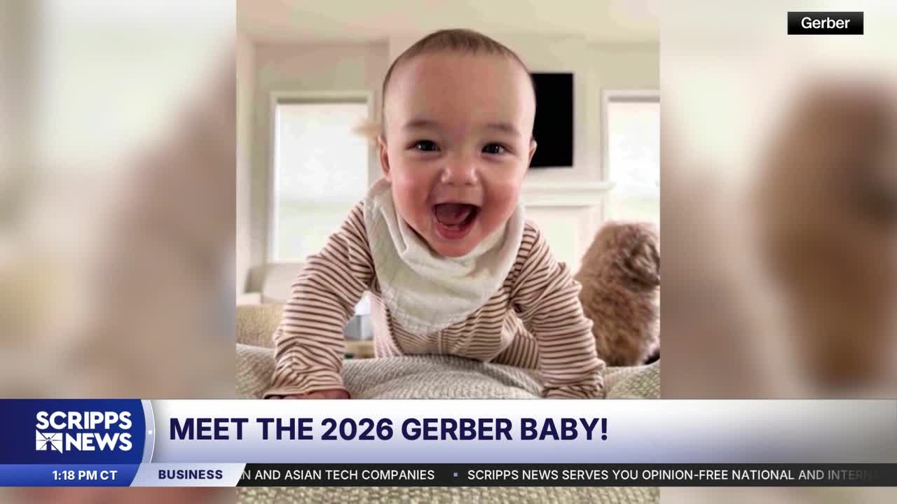 First smile lands Minnesota’s Cameron Chung the title of 2026 Gerber baby