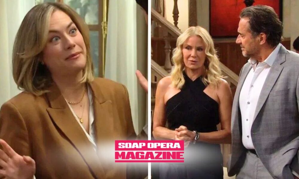 B&B's Hope Logan lied to Ridge's face about her leave of absence while ...
