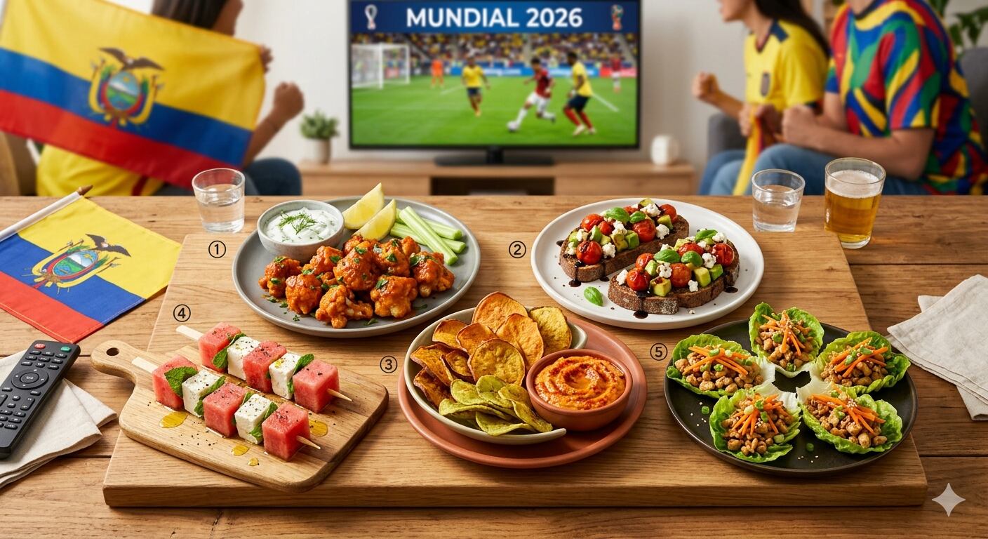 Mundial sin culpas: Cinco recetas de finger food gourmet y saludables ...