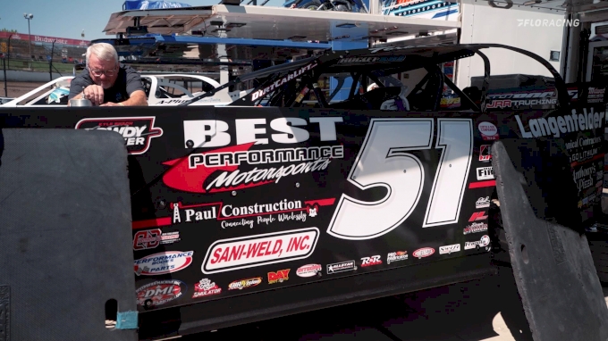 Tyler Erb discusses his Kyle Busch tribute car at Eldora Speedway