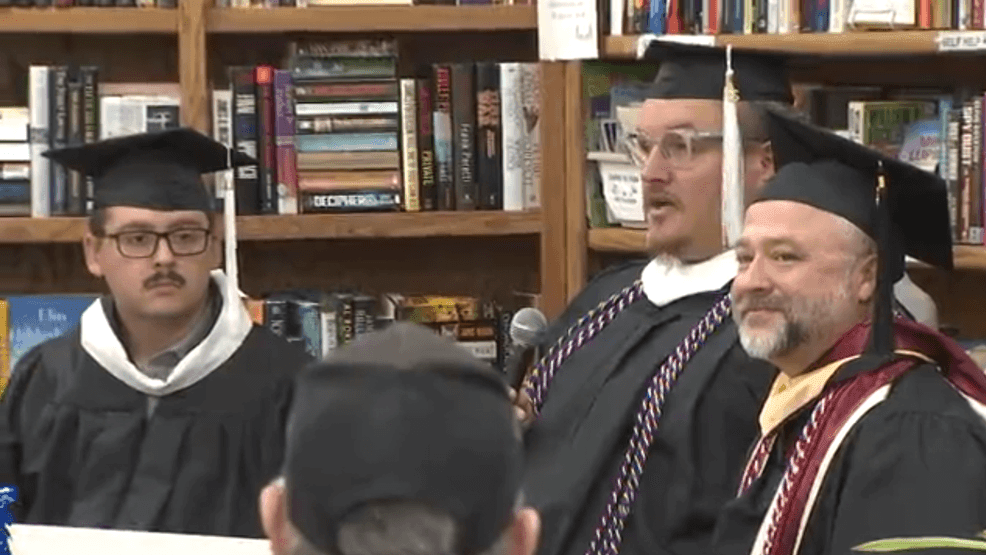 Coffee Bunker celebrates veterans graduating with master's degrees