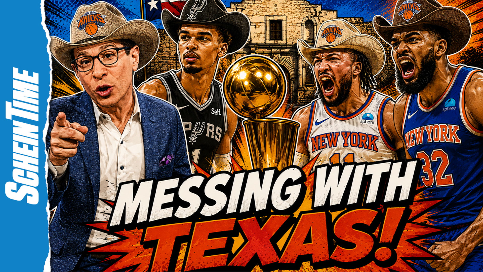 Game 1 is here! Must-win for Knicks? Spurs voice Dan Weiss & NYP Knicks ...