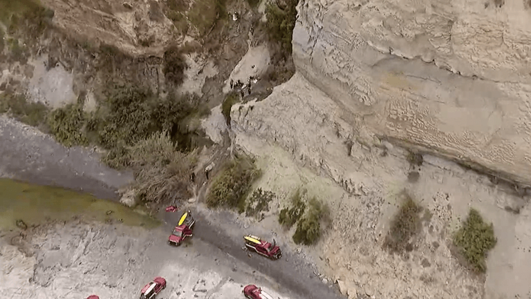 Hiker rescued after cliff fall from La Jolla trail