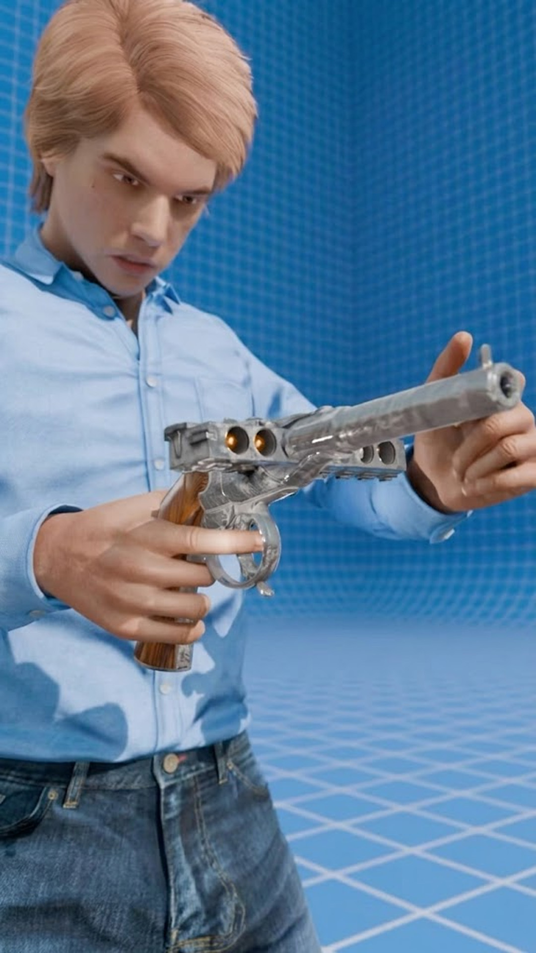 How the harmonica gun actually worked