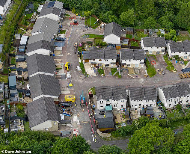 Villagers can't return home for eight weeks as ground shakes beneath ...