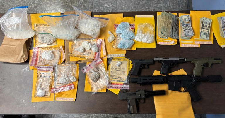 Kettering PD seize suspected Fentanyl, meth, cocaine and $13k