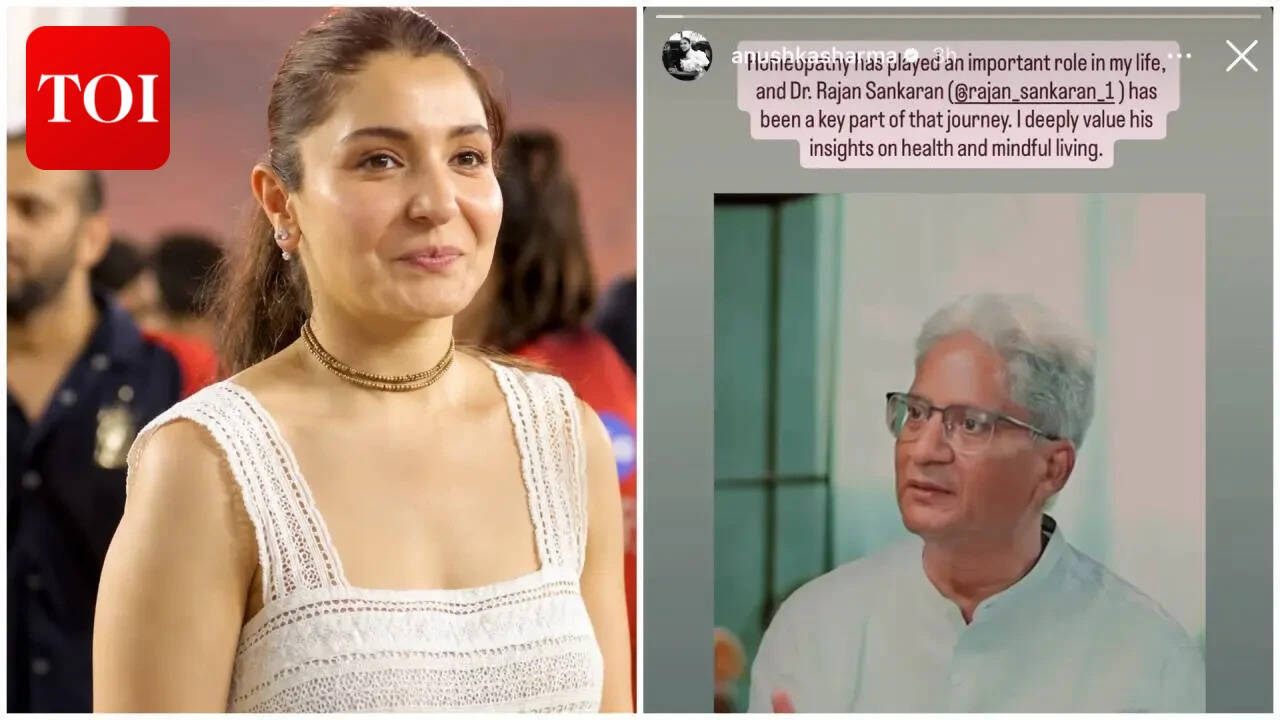 Anushka Sharma credits homeopathy for her health journey; the Liver Doc ...