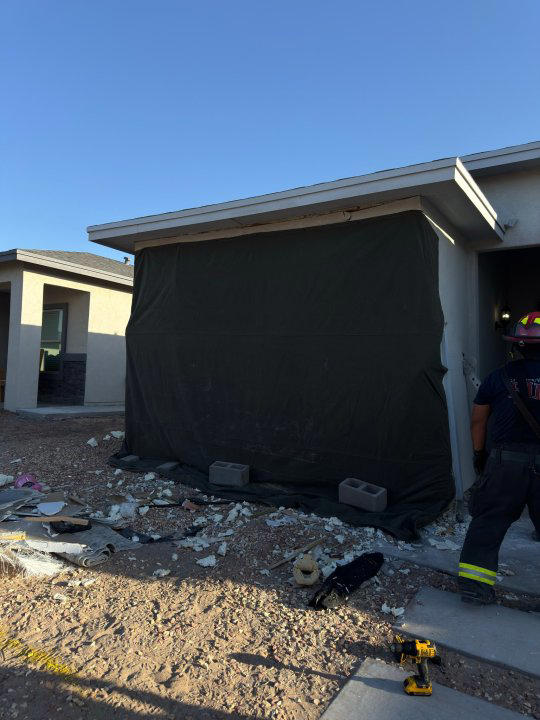 Truck crashes into Sunland Park home, cause under investigation