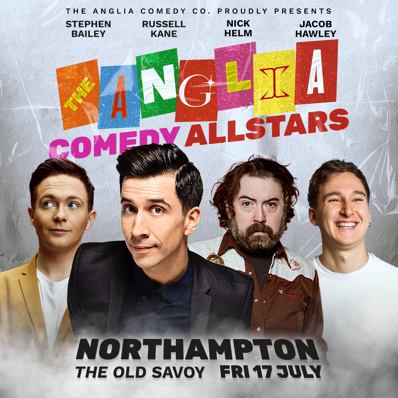 TV favourites Russell Kane and Nick Helm set for Northampton comedy ...
