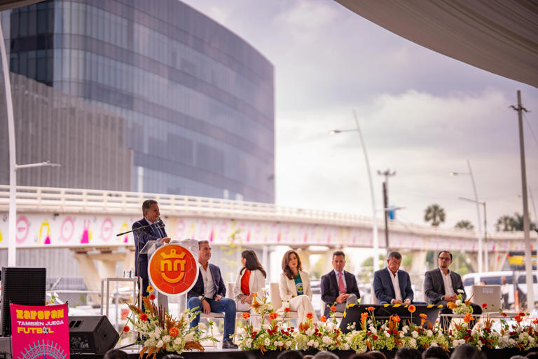 Inauguran nodo vial con inversión de 374 mdp en Avenida Patria y ...