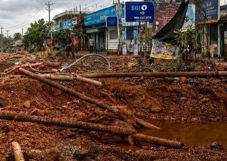 Excavator damage underground water pipelines, leads to water crisis in ...