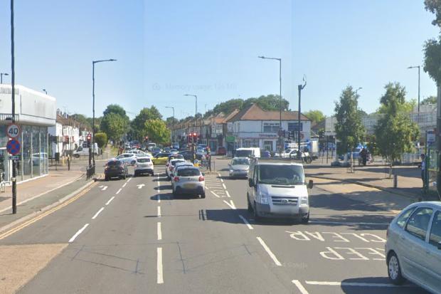 Major road closed near A127 after car overturns in Southend crash