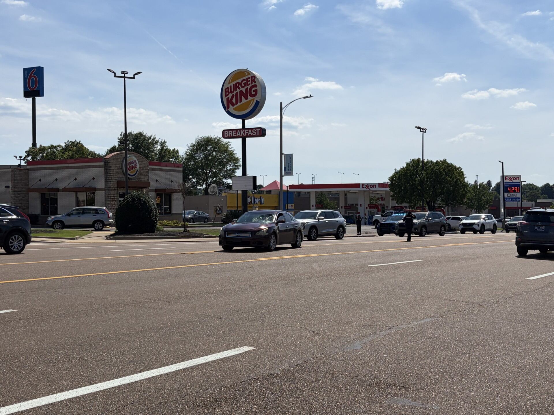 Pedestrian critical after being struck near Medical District