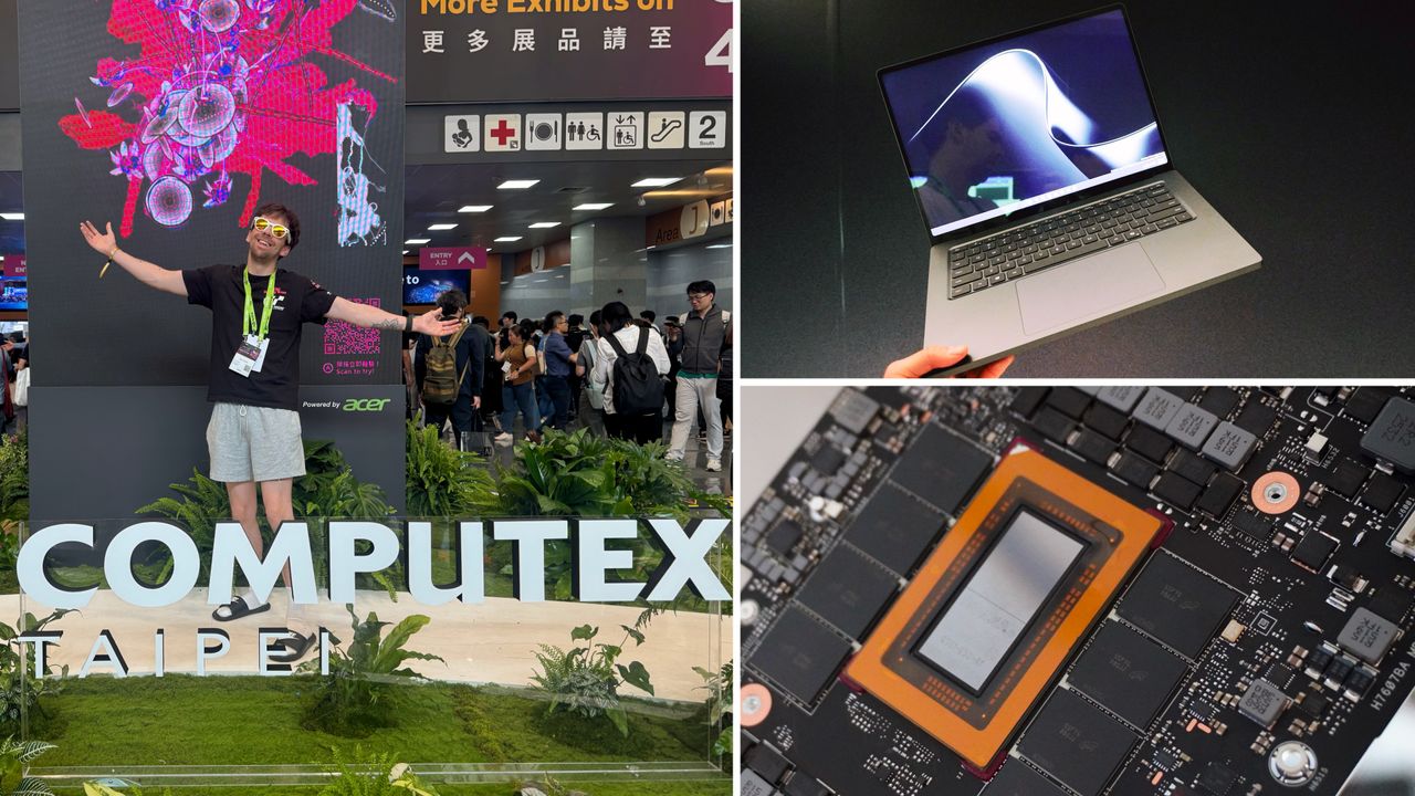 I'm at Computex 2026 live — testing every Nvidia RTX Spark laptop and ...