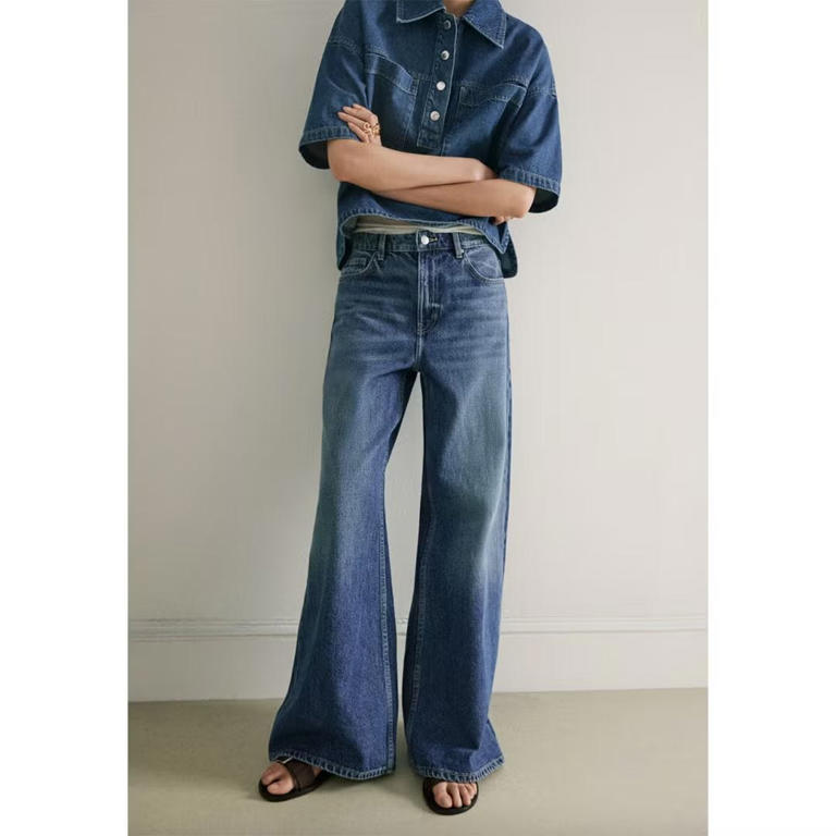 Wide-leg jeans are the denim trend of summer—and I’ll be wearing this ...