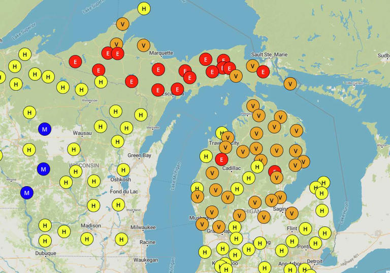 High fire danger alerts in place through June 4