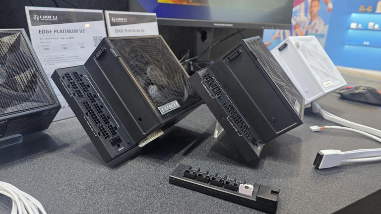 Lian Li's Edge Platinum V2 PSUs have an LED dust indicator, magnetic ...