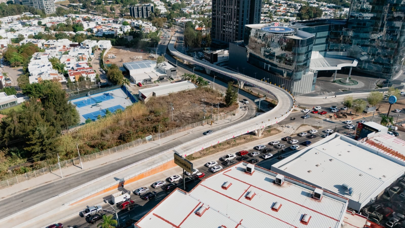 Inauguran nodo vial con inversión de 374 mdp en Avenida Patria y ...