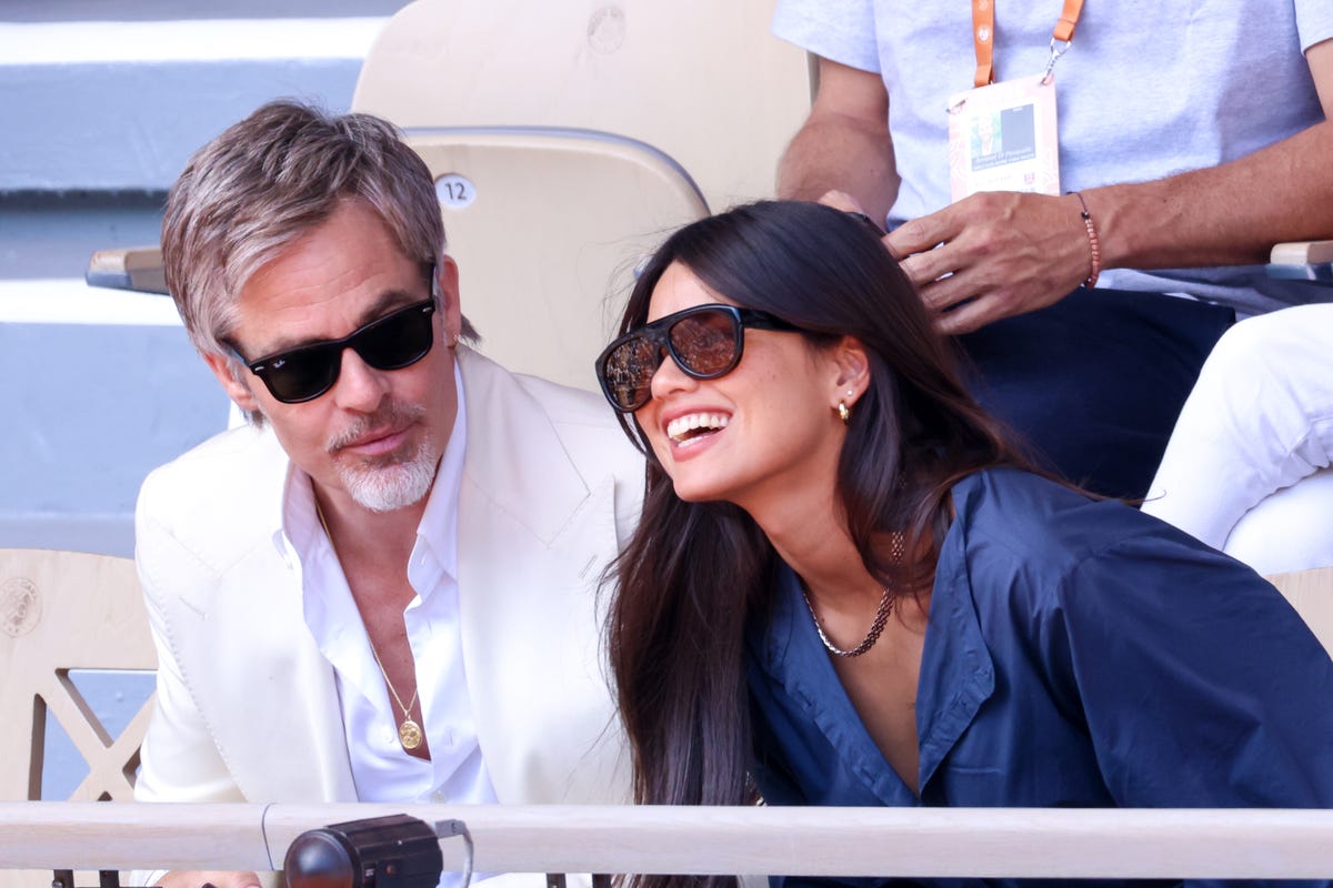 Chris Pine and Keana Sky Wenger make a rare appearance at the French Open