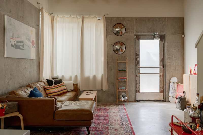 An Austin rental's green kitchen was painted with car paint - and it's ...