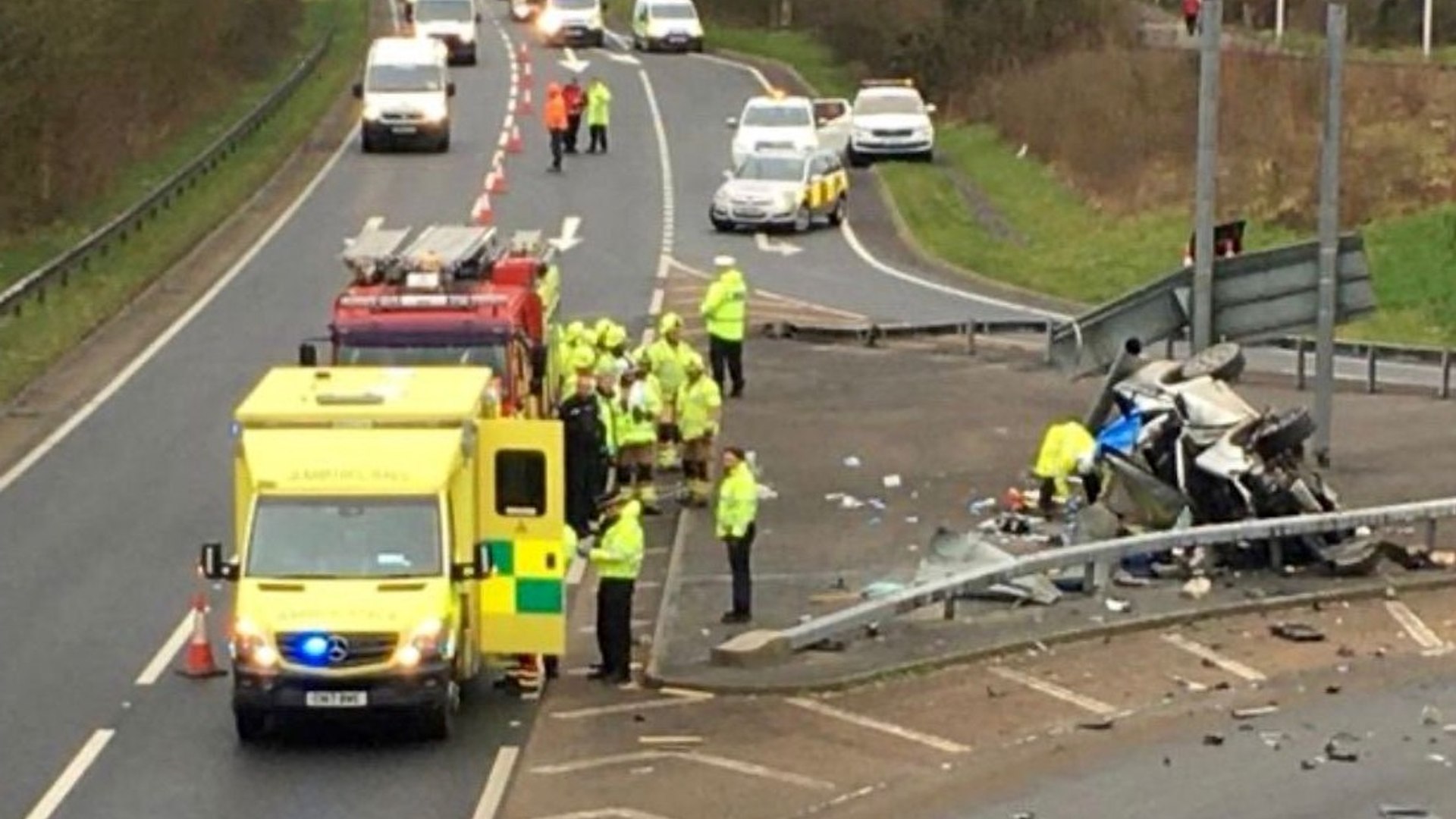 Carmarthenshire crash survivor's heartfelt plea for blood donations