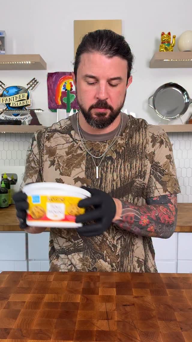 Muffin tin cookie bowl hack