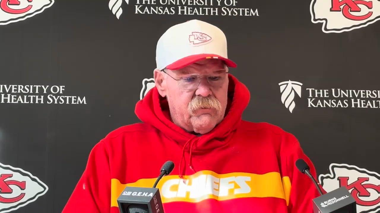 Kansas City Chiefs head coach Andy Reid on WPMOY nominee and new addition
