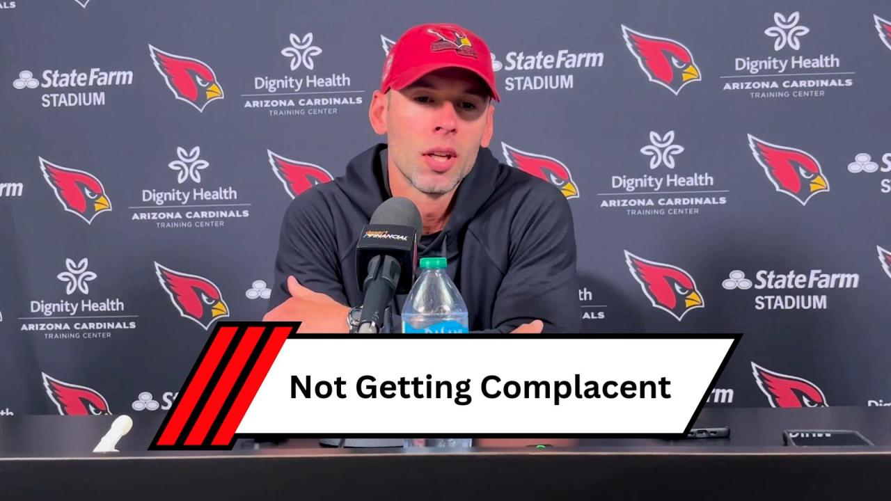 Arizona Cardinals HC Jonathan Gannon praises defense, adaptability