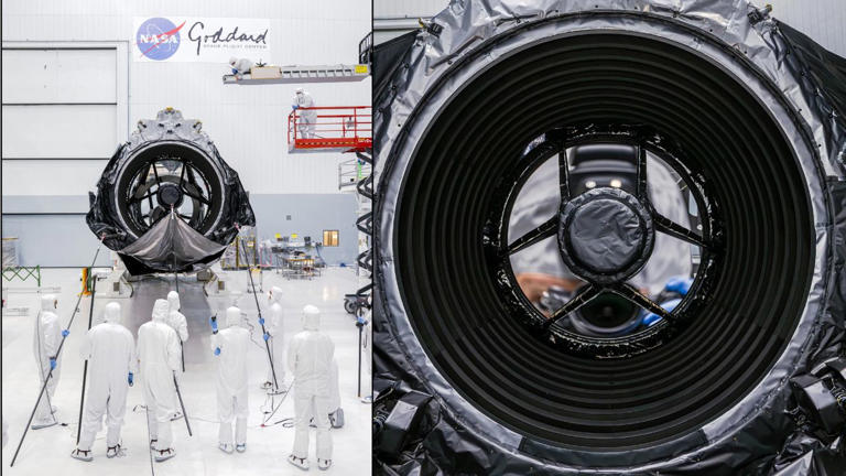 NASA just took its last look at the Nancy Grace Roman Space Telescope ...