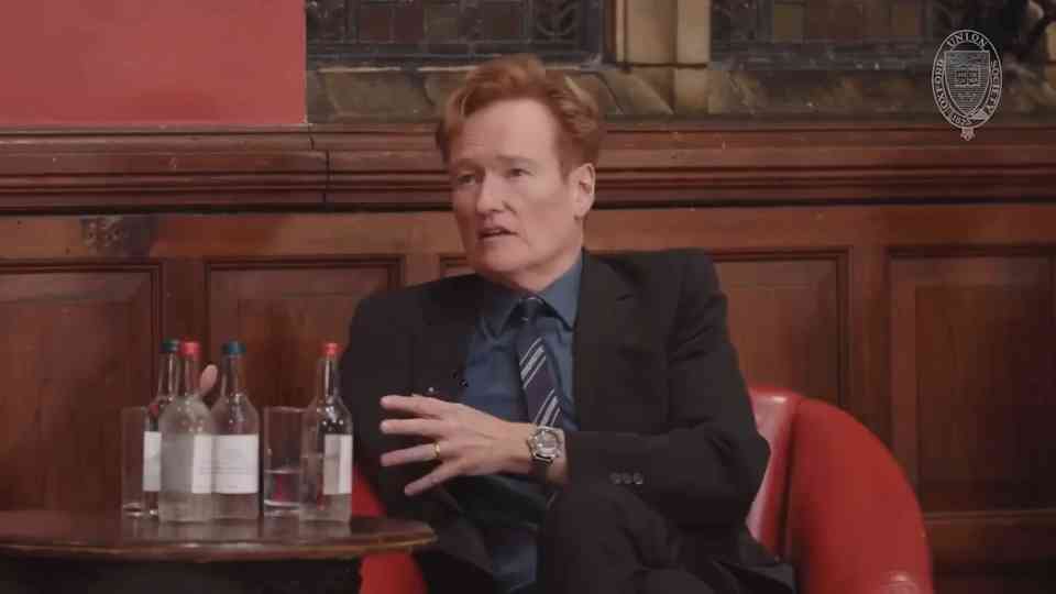 Conan O’Brien emphasizes keeping comedy separate from politics