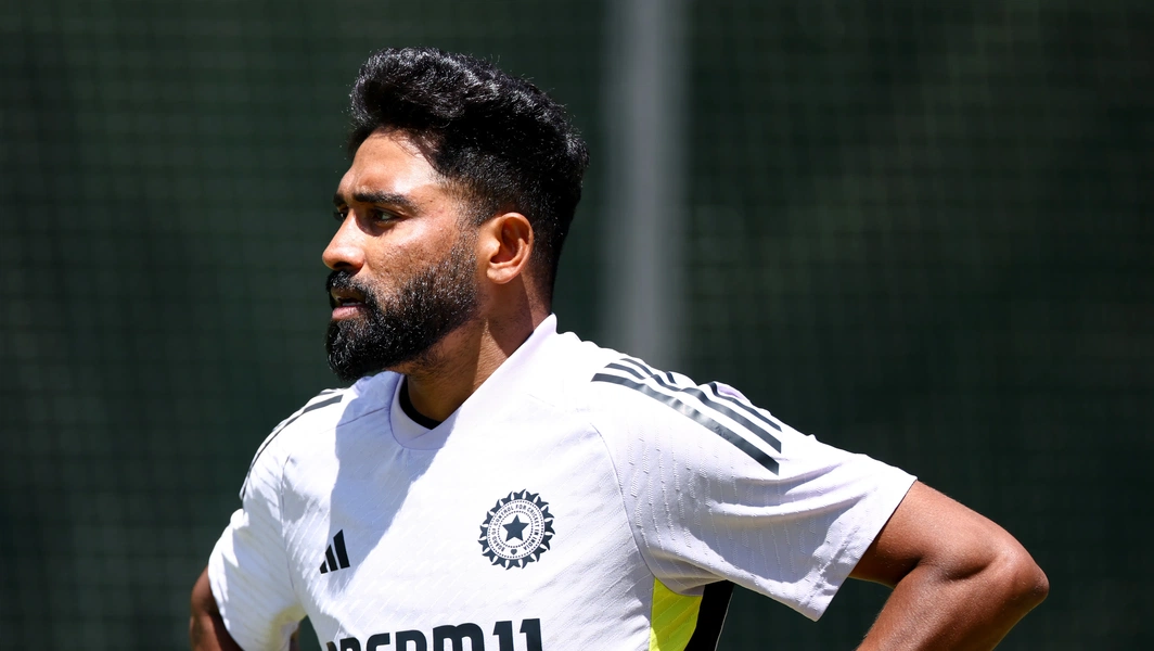 Siraj’s intense nets dispel injury doubts before Afghanistan Test