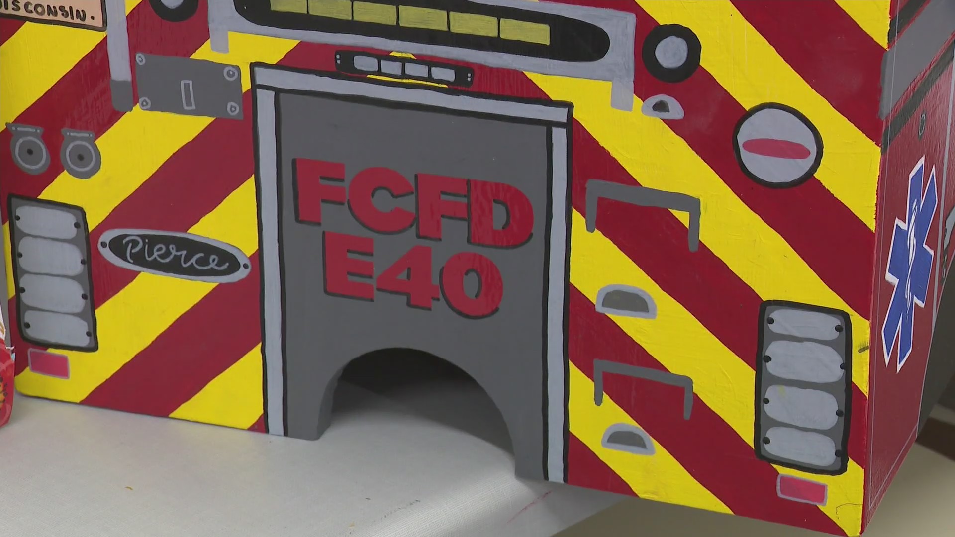 Neenah High School student designs mini fire truck