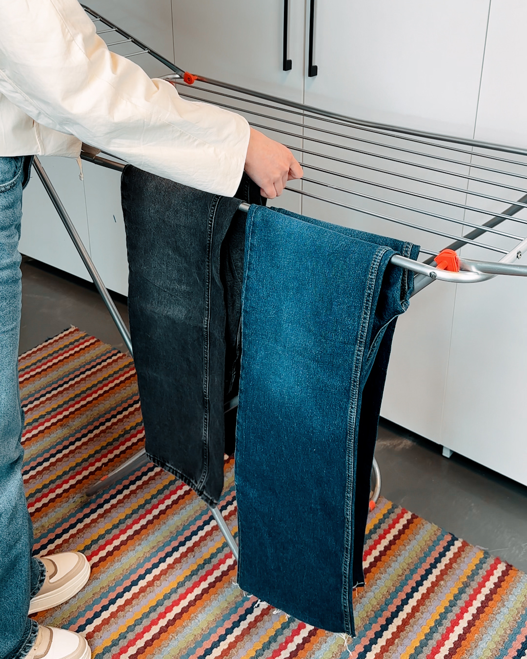 Zo droog je je jeans 😲👖