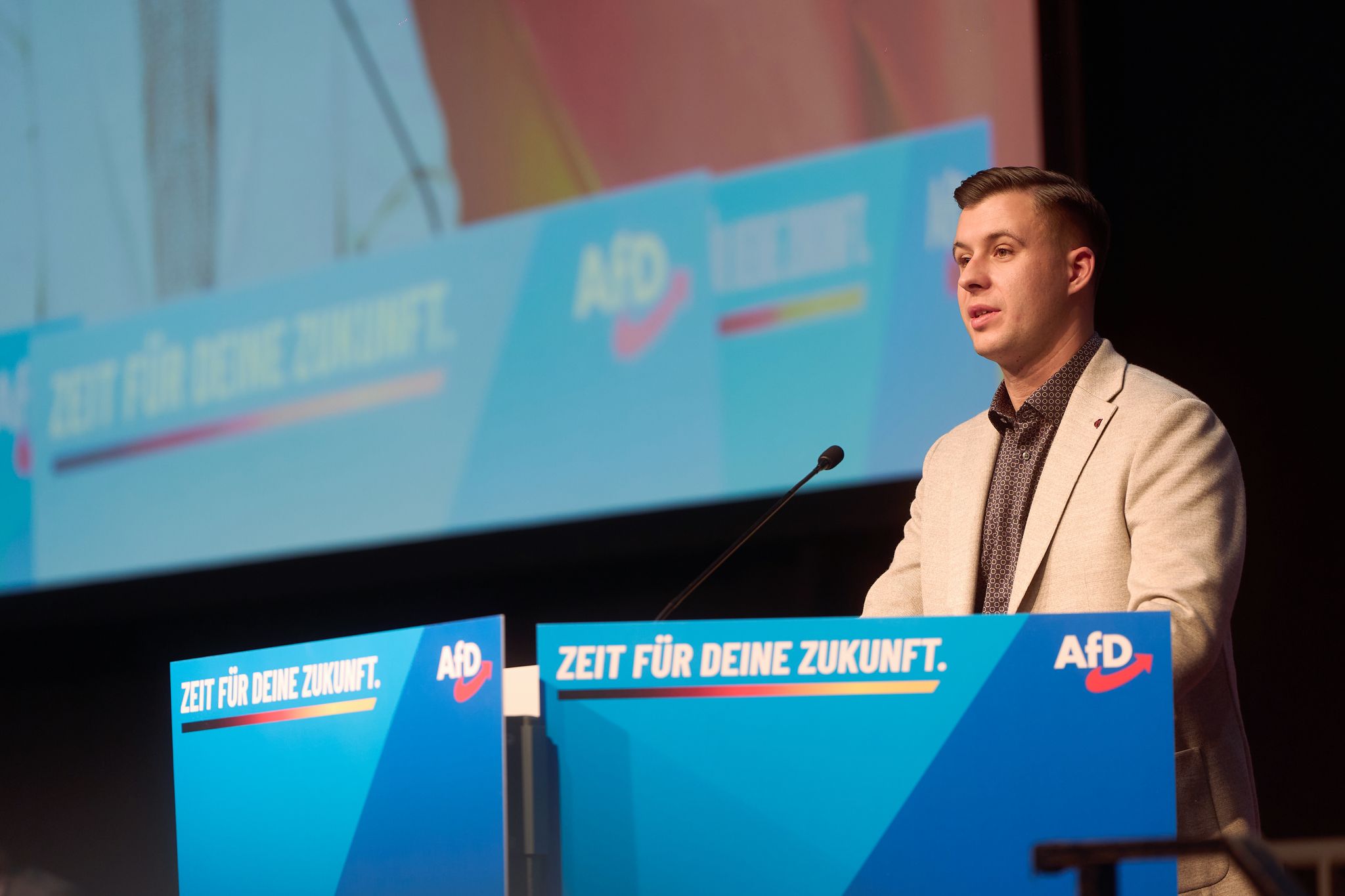 Chef der AfD-Jugend will in Bundesvorstand