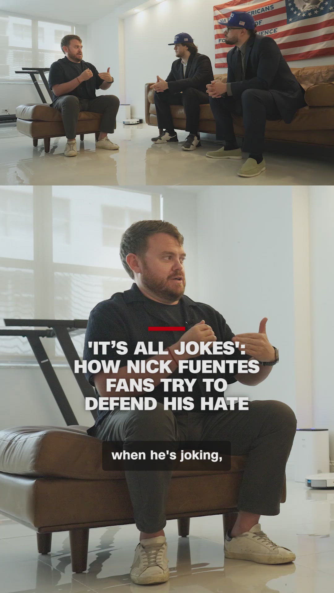 Nick Fuentes fans defend his hate