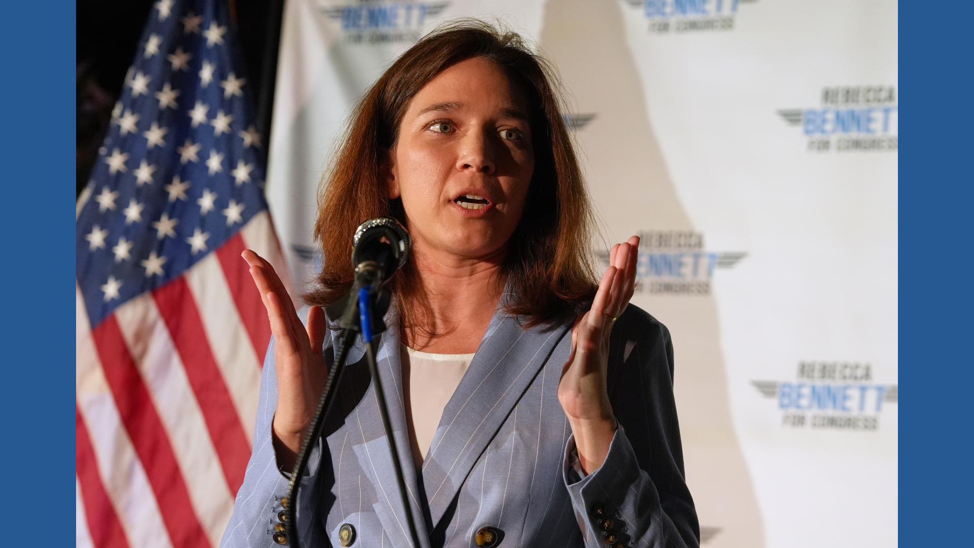 New Jersey primary: Navy veteran Rebecca Bennett to face absent GOP ...