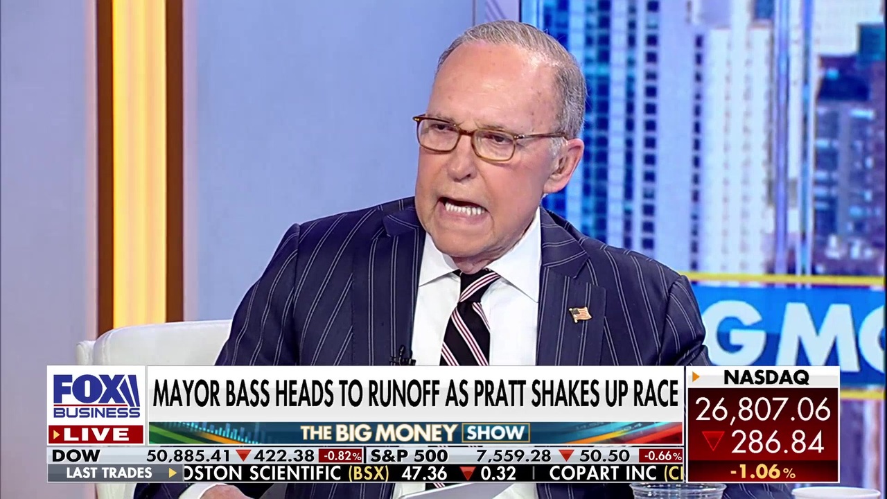 Larry Kudlow: Karen Bass is just an 'absolute left-wing socialist ...