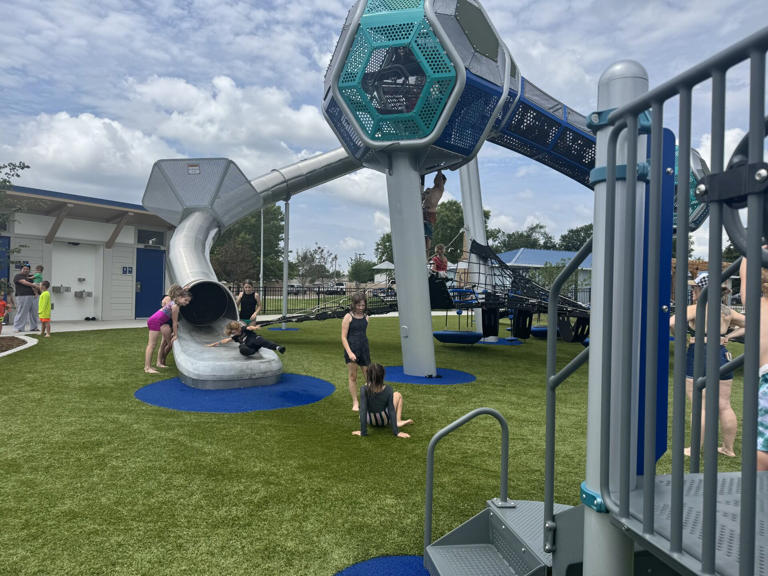 Derby officials address concerns about speed of new playground slide