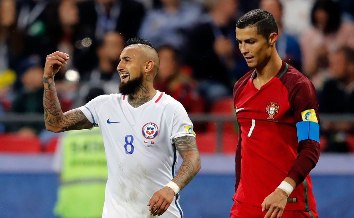 Figura de Portugal se acuerda de Arturo Vidal en la previa del Portugal ...