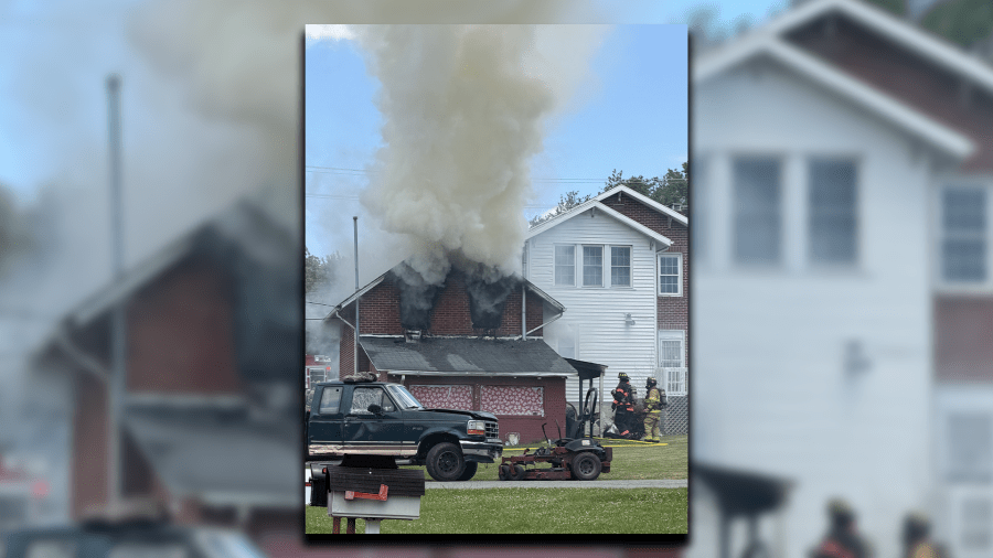 Multiple agencies respond to structure fire in part of Mercer County