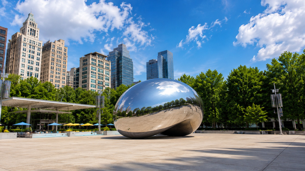 Why does Chicago’s Cloud Gate look so unreal?