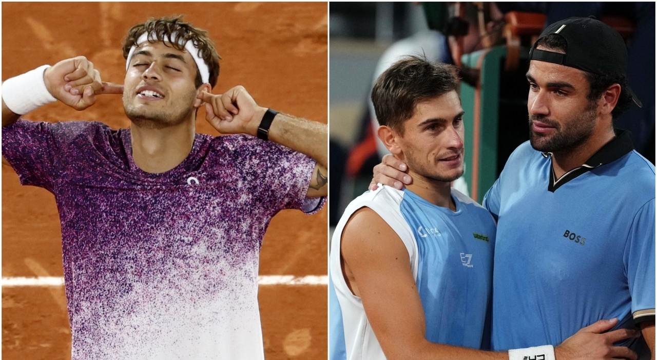 Roland Garros, le pagelle: Cobolli vince col cuore (8), Arnaldi solido ...