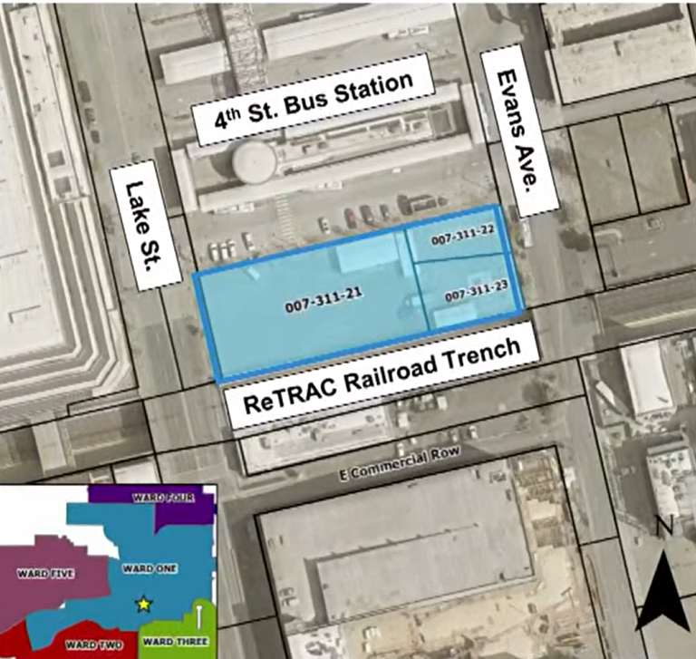 Reno sells land near train trench for downtown RTC bus stop expansion
