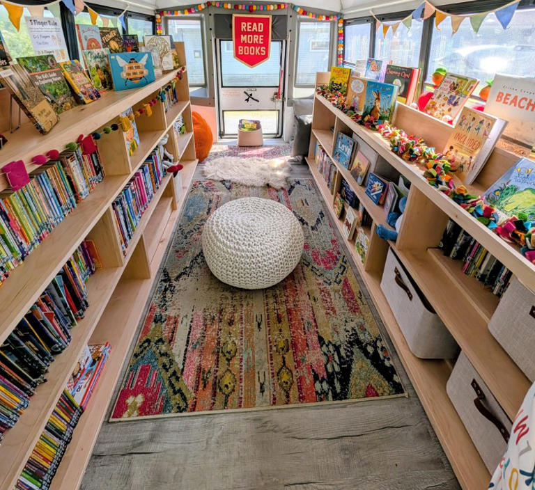 Saratoga Children’s Literacy League hits the road with new book-bus