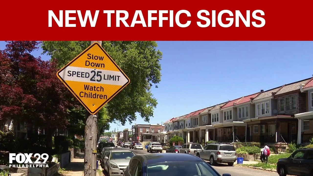 Speeding concerns prompt new traffic signs in Philly’s West Oak Lane