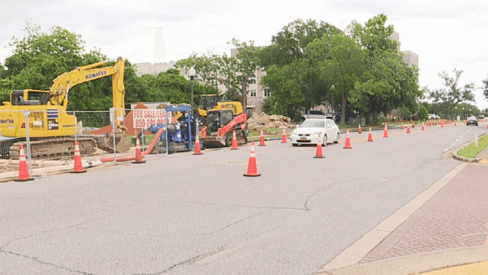 Lane closure on N 9th Avenue continues as ECUA upgrades pipes after ...