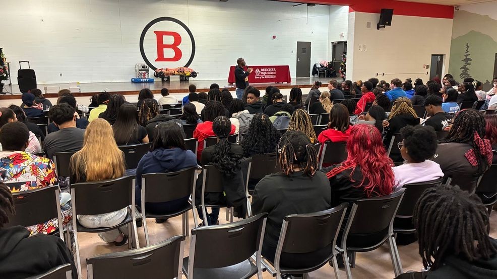 Beecher Community Schools celebrate perfect attendance with golden tickets