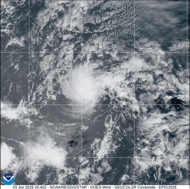 WEATHER BLOG: Tropical Storm Amanda, first of 2026 Pacific